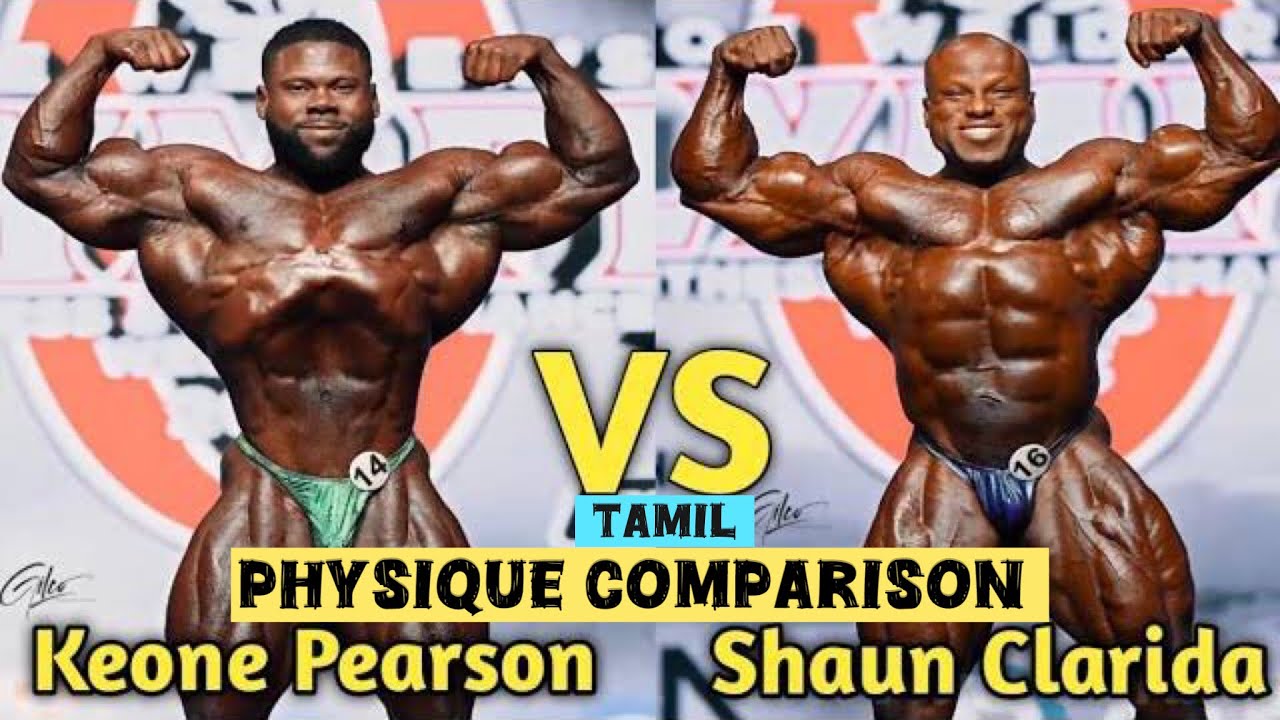 Shaun clarida VS keon Pearson physique comparison at 2023 MR.⭕️lympia ...