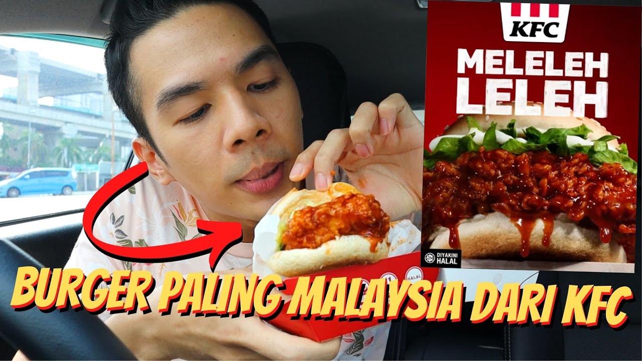 KFC BURGER BANJIR REVIEW 2021 MALAYSIA | If this burger is not enough ...