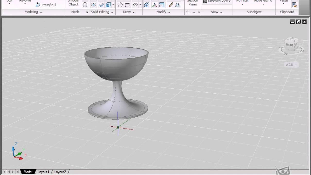 Extrude Options - Extrude, presspull, sweep, loft, and revolve commands - m2aula1 - YouTube