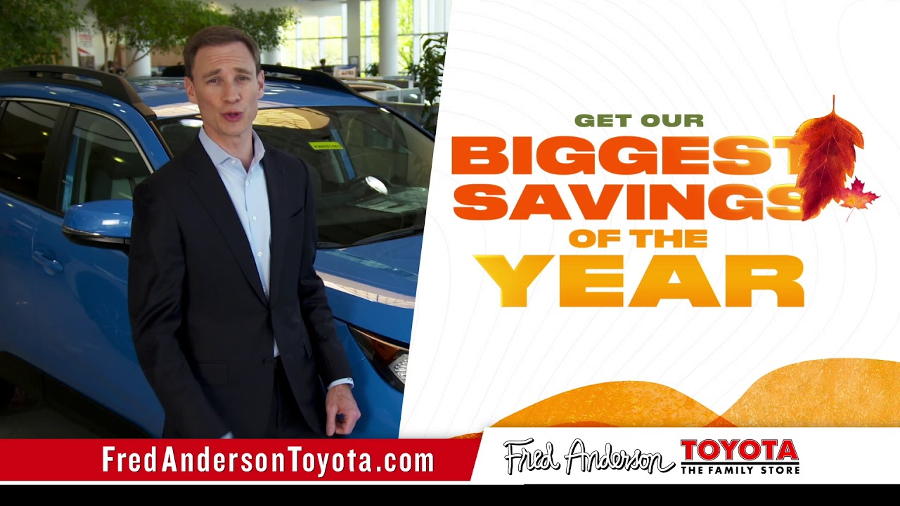 Fred Anderson Toyota - Toyotathon - SUV Specials - YouTube