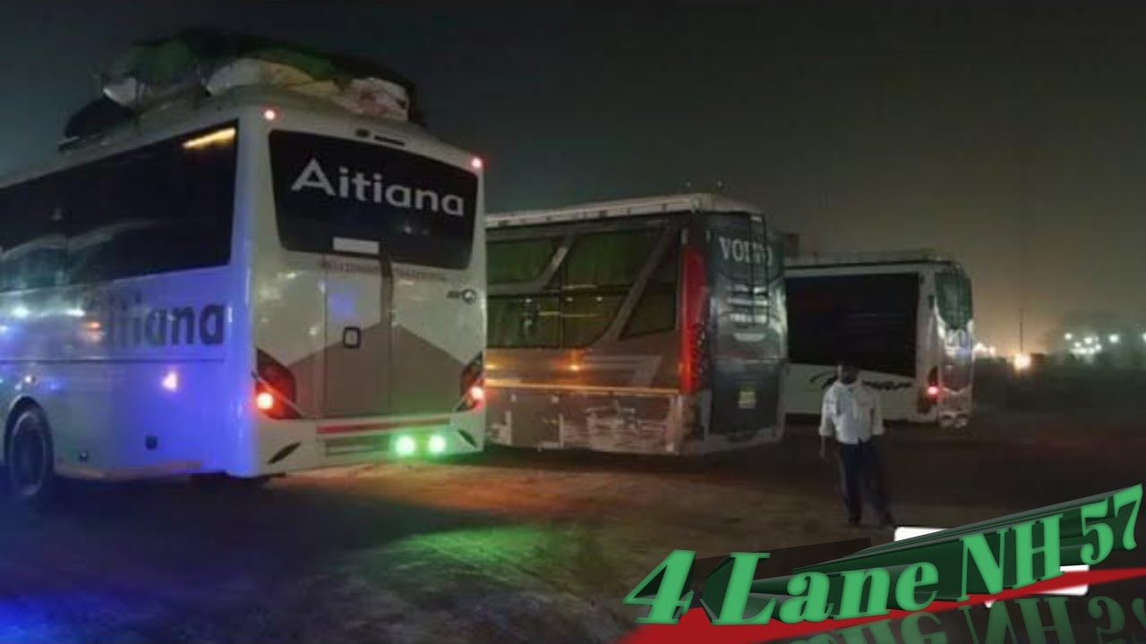 Night view 4 Lane NH 57. - YouTube