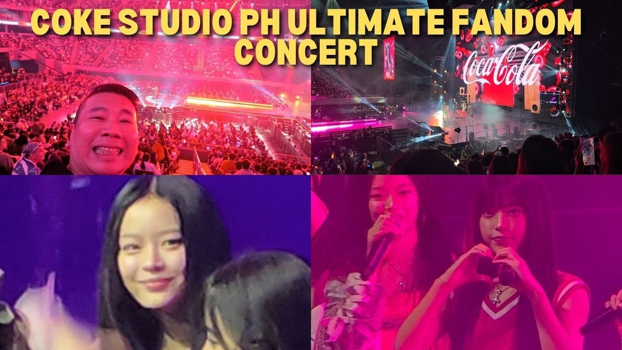 COKE STUDIO PH ULTIMATE FANDOM CONCERT 2024 IN MOA ARENA - VLOG - YouTube