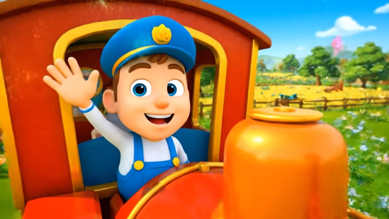 The Color Train Song. Colors for kids. kids songs Nursery Rhymes - YouTube