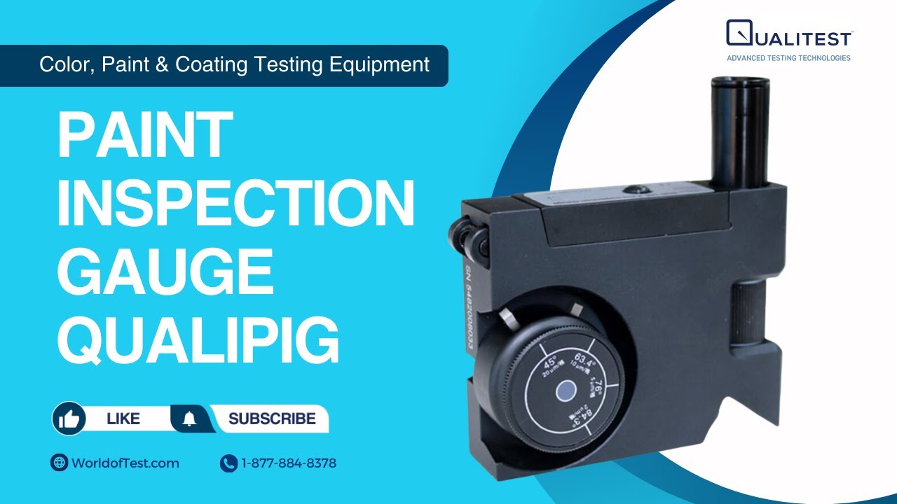 Paint Inspection Gauge QualiPIG | WorldofTest.com - YouTube