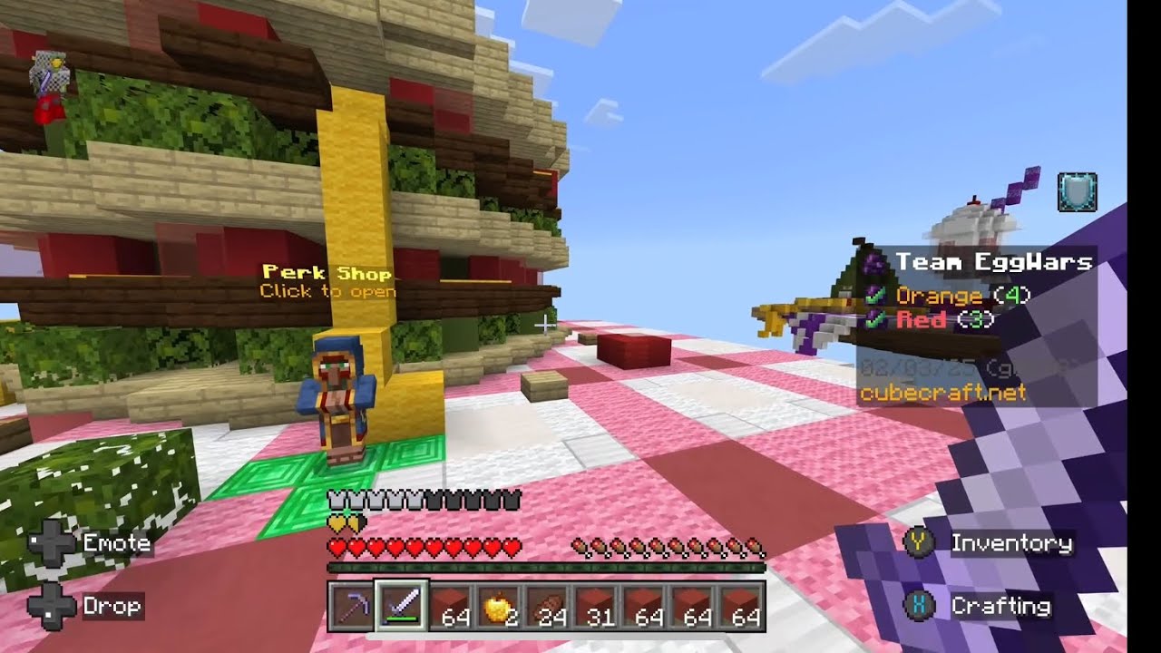 Minecraft Egg Wars Gameplay - YouTube