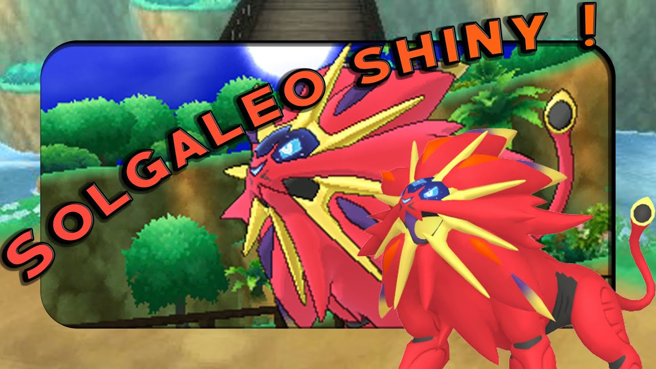 [LIVE] Solgaleo Shiny après 6360 Fuites sur Pokémon Ultra-Soleil ...