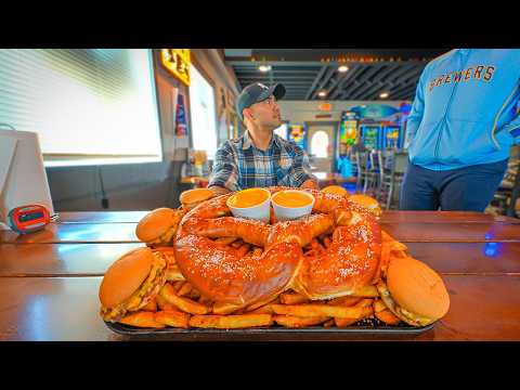 This GIANT Pretzel Challenge with Over 6 Pounds of Fries Has Been FAILED By Hundreds!