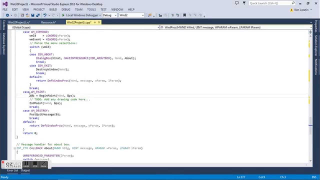How to make two Windows Forms on C++(Win32) - YouTube