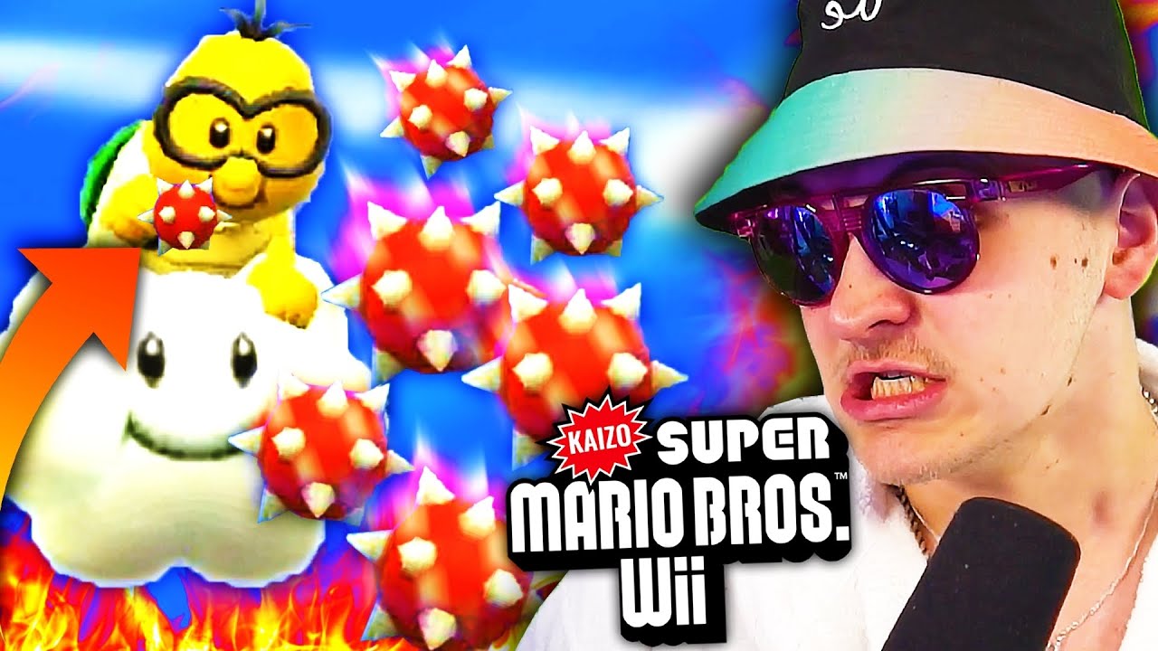 Dieser Gegner ist die HÖLLE in KAIZO Mario Bros Wii! 🔥 Kaizo Super ...