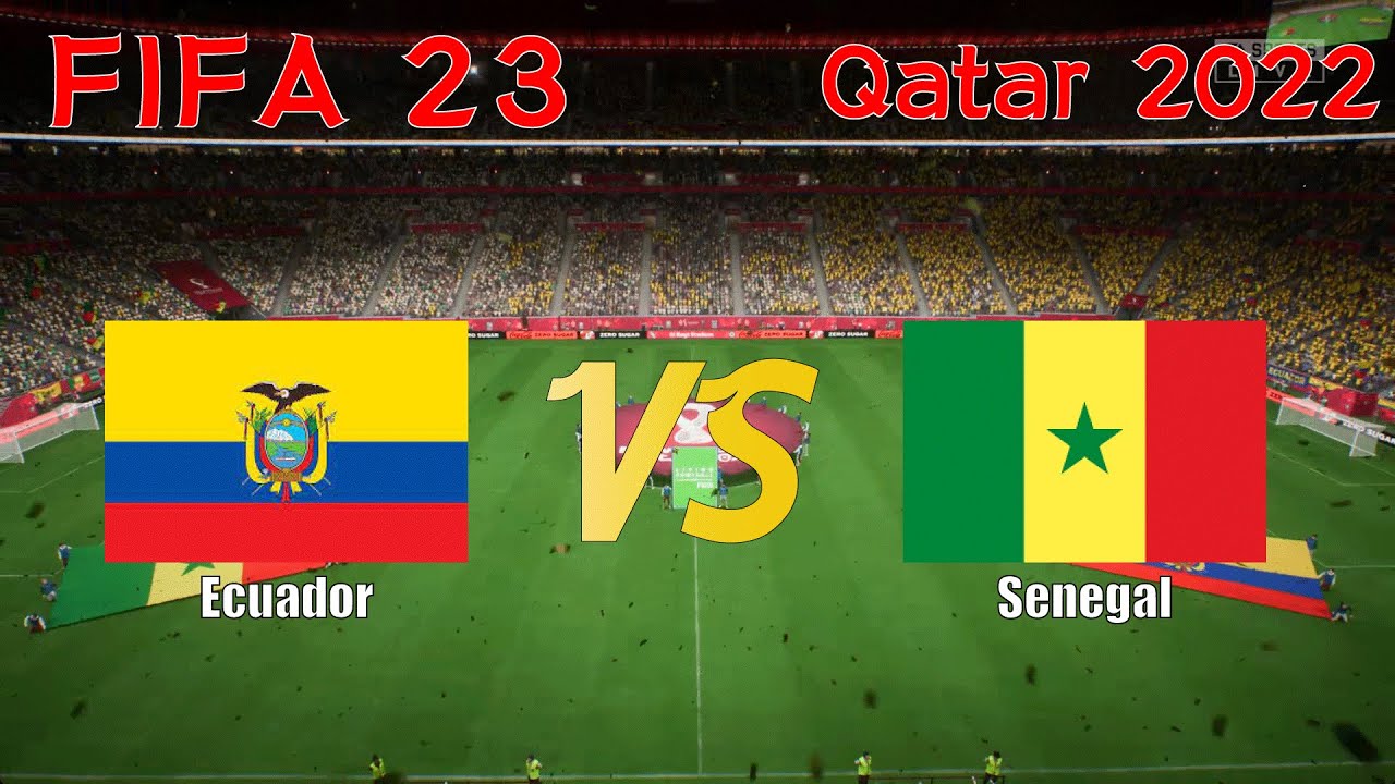 FIFA 23 | Qatar World Cup 2022 | Group A | Simulation | Ecuador vs ...