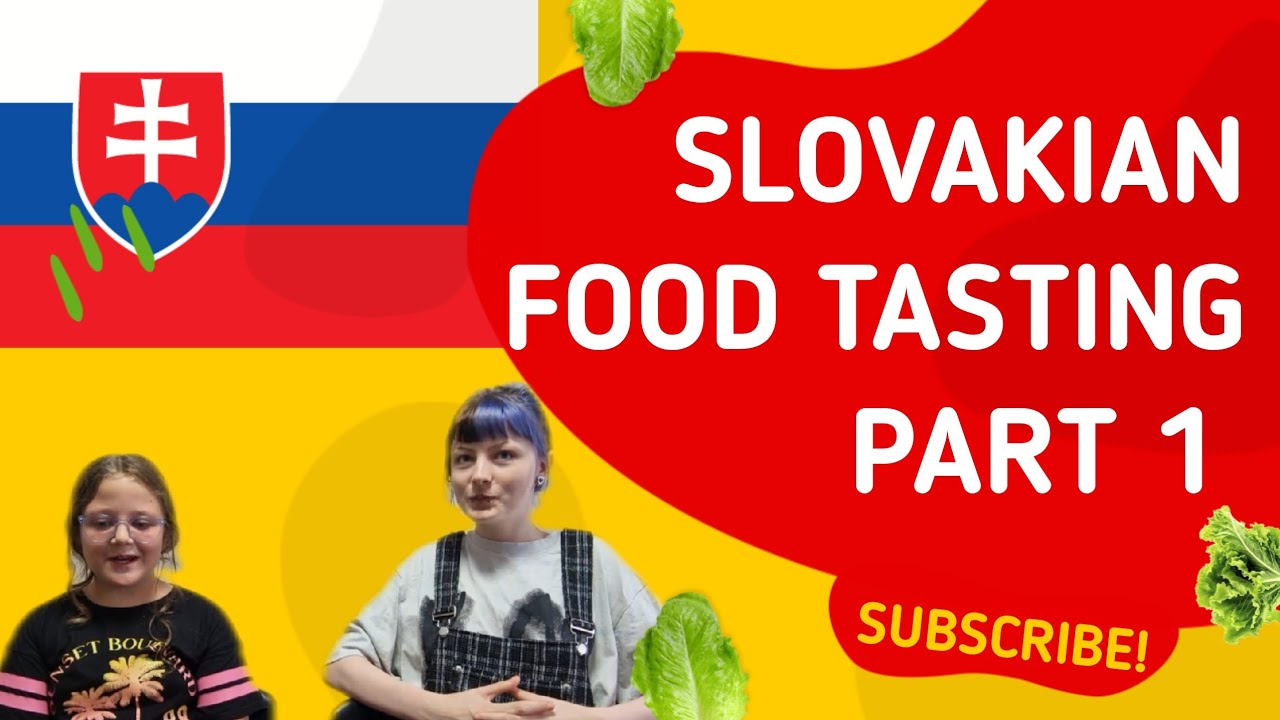 Brits tasting Slovakian Food part 1 - YouTube