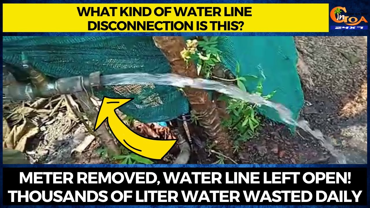 PWD disconnects water connection, takes away the meter but doesn't ...