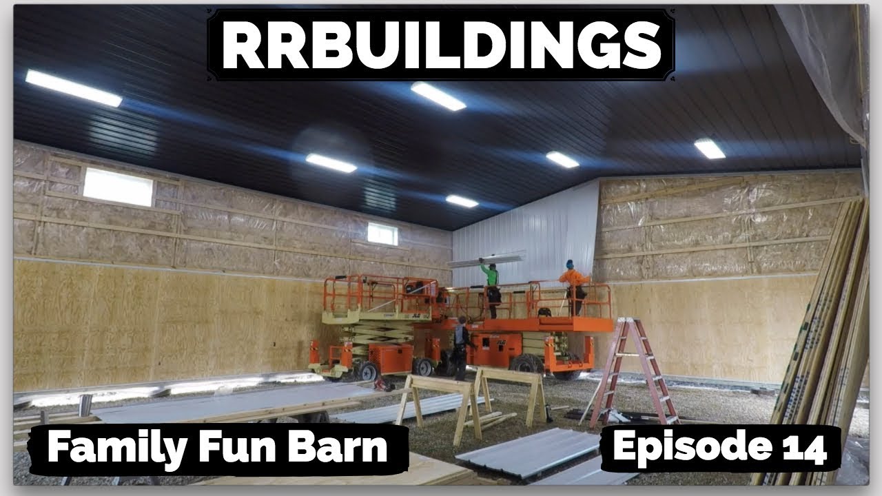 Family Fun Barn Episode 14 (We got lights) - YouTube