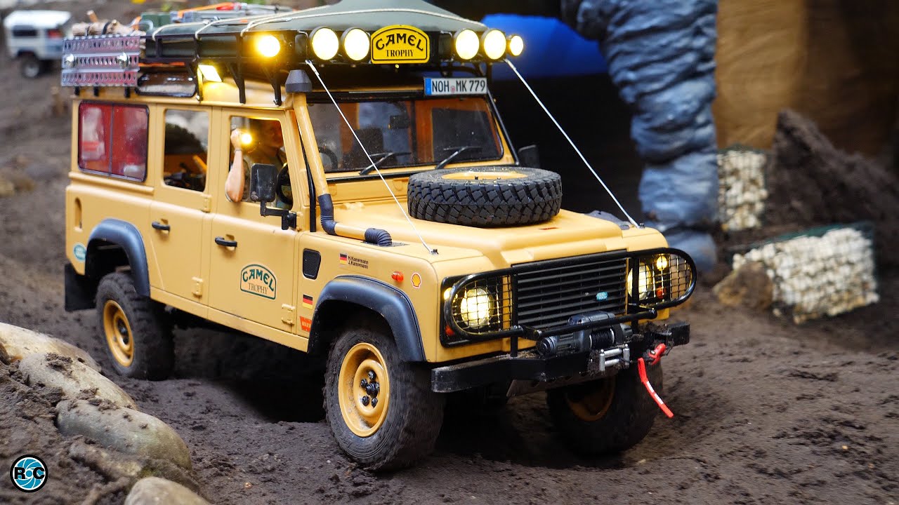 RC ADVENTURES - DEFENDER CHALLENGE EMSLAND MODELLBAU! - RC LAND ROVER ...
