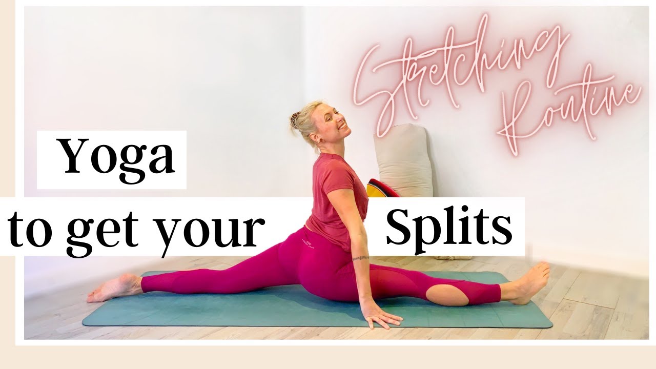 15 min Yoga Flow to get into Splits | Stretches for Full Splits - YouTube