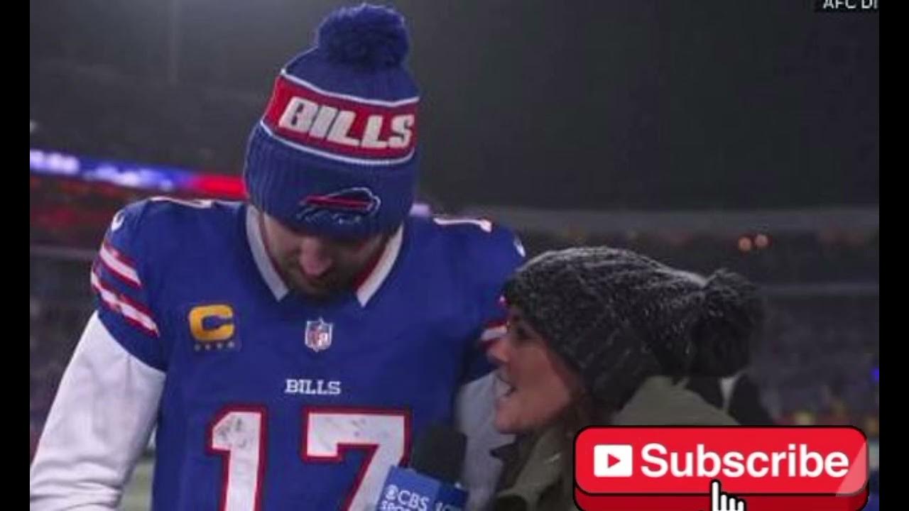 "Fans React to Tracy Wolfson's Viral Interview with Josh Allen After Bills' Victory Over Ravens ...