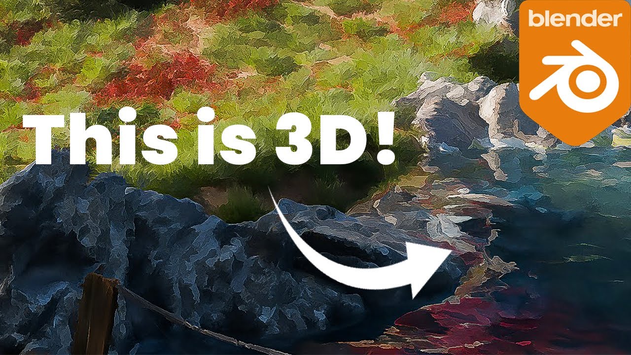 Create a Paint Filter in Blender - YouTube