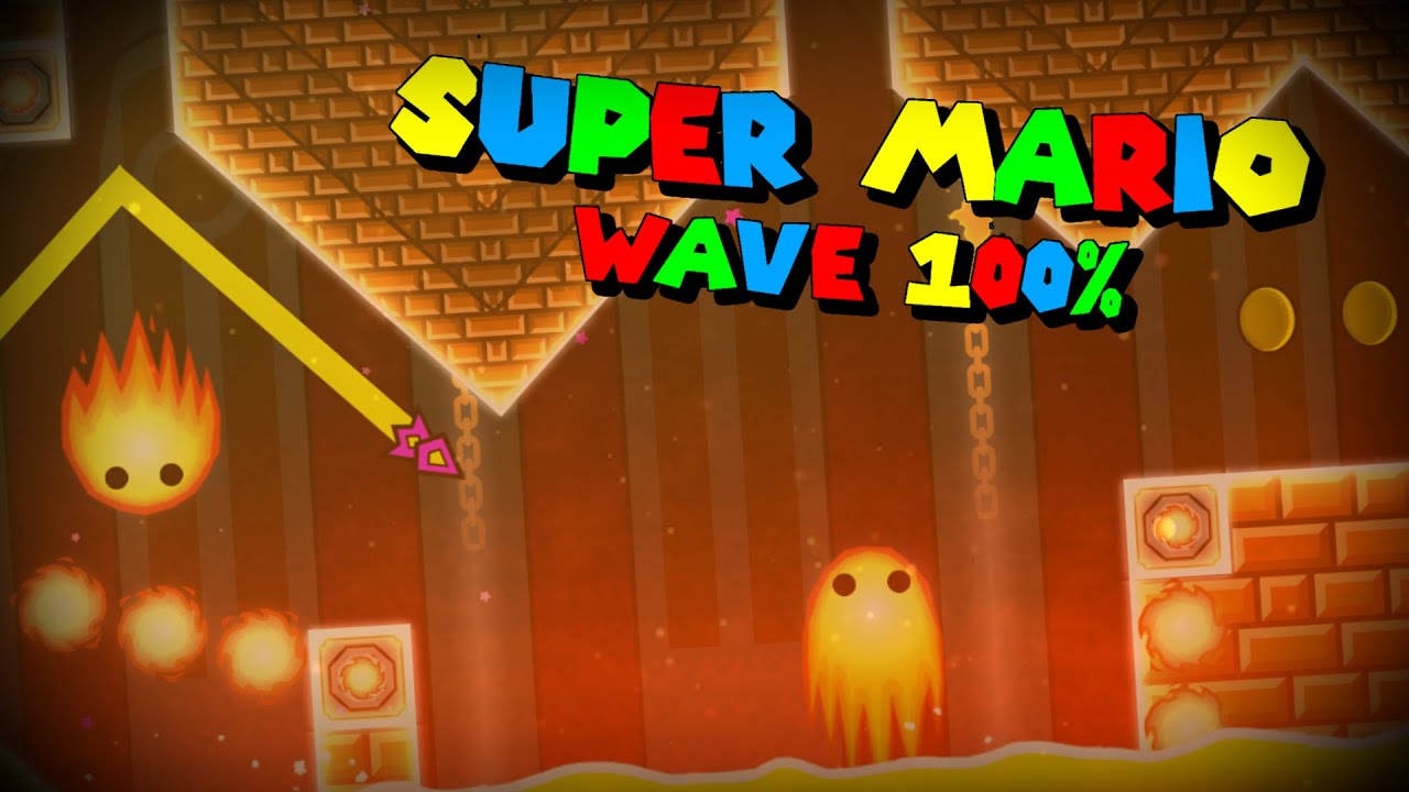 (NEW HARDEST) Super Mario Wave 100% - YouTube