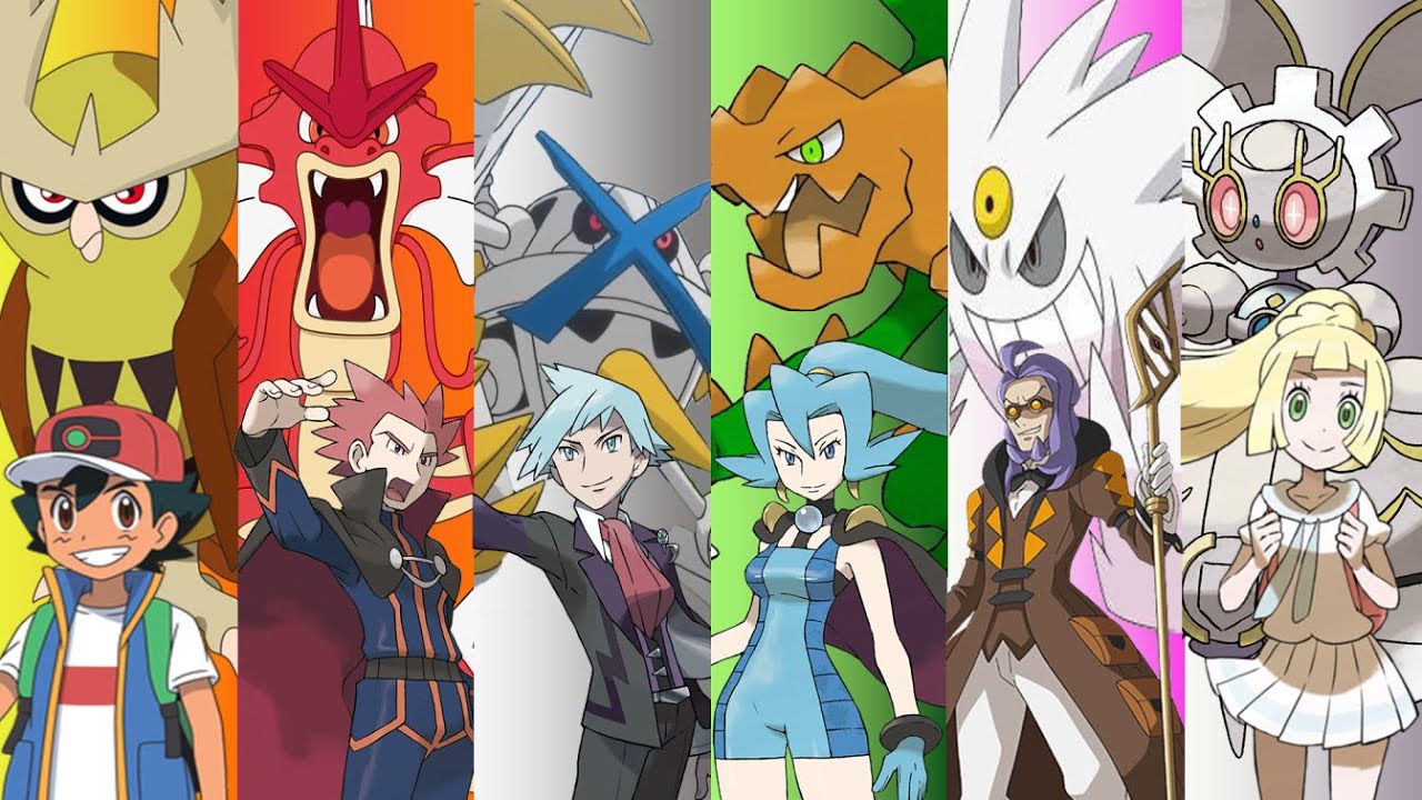 All of Shiny in Pokemon Anime - YouTube