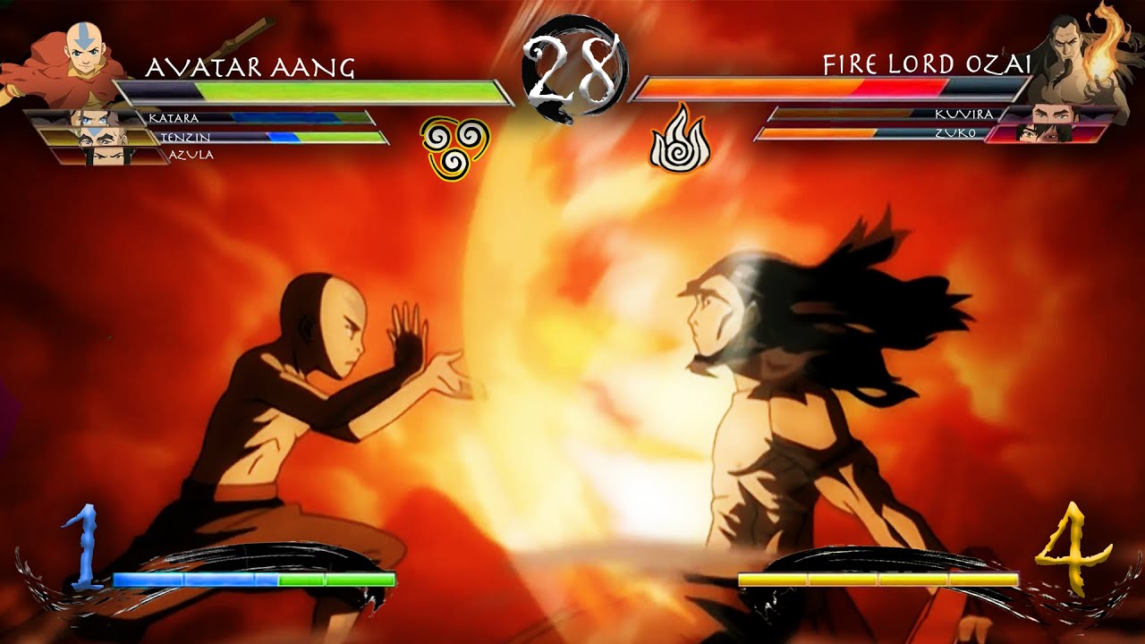 I made an Avatar Fighting Game... sorta - YouTube