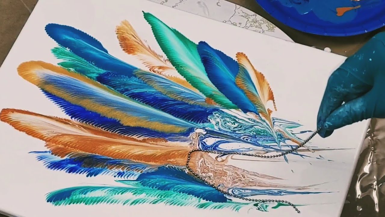 Experience the Mesmerizing World of Acrylic Pour Painting Without a ...
