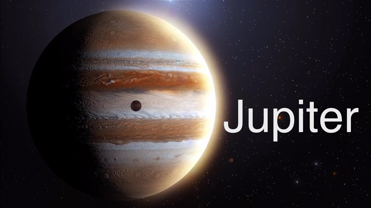 Jupiter - Fifth planet / gas giant planet / biggest planet / moons of ...