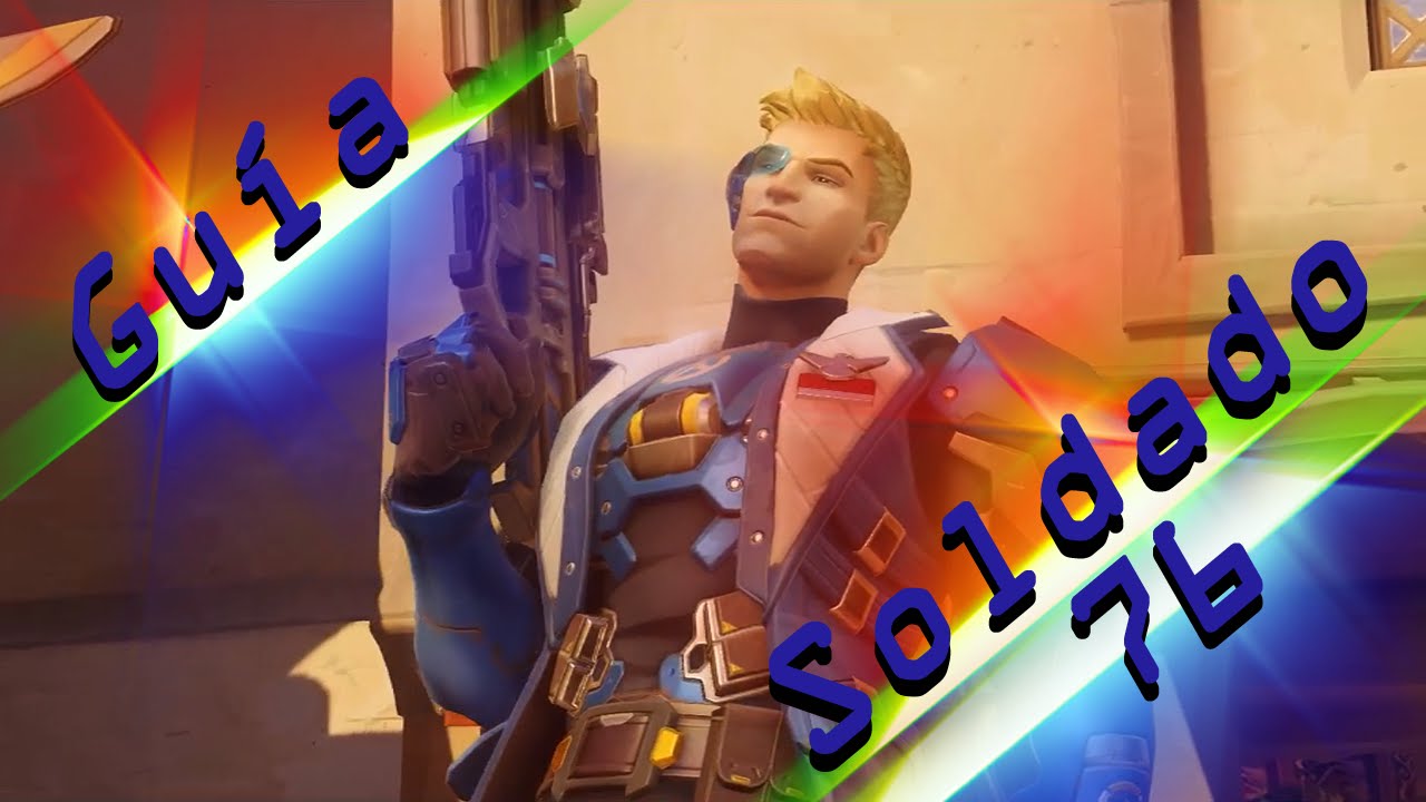 Guías Básicas de Overwatch - Soldado 76, el misterioso justiciero ...