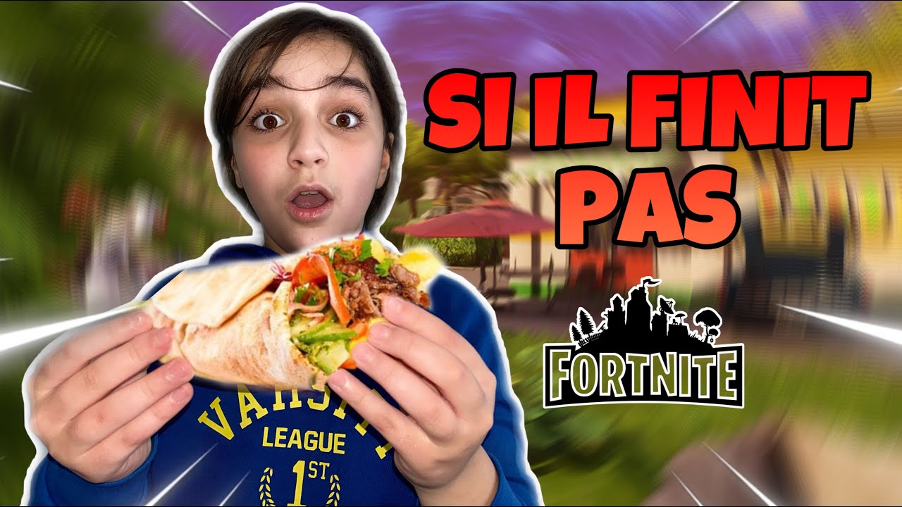 SI OMAR NE FINI PAS SON KEBAB !! IL ARRETE FORTNITE !! - YouTube