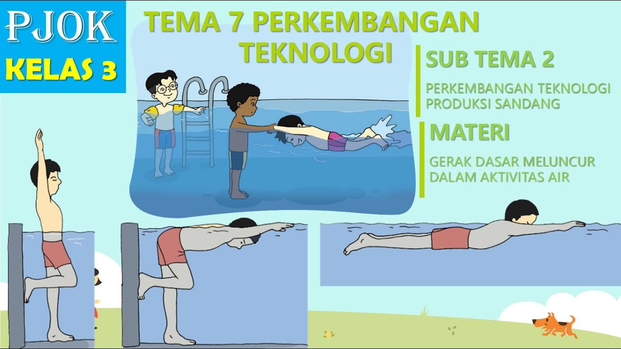 PJOK KELAS 3 TEMA 7 SUBTEMA 2 - GERAK DASAR MELUNCUR DALAM AKTIVITAS ...