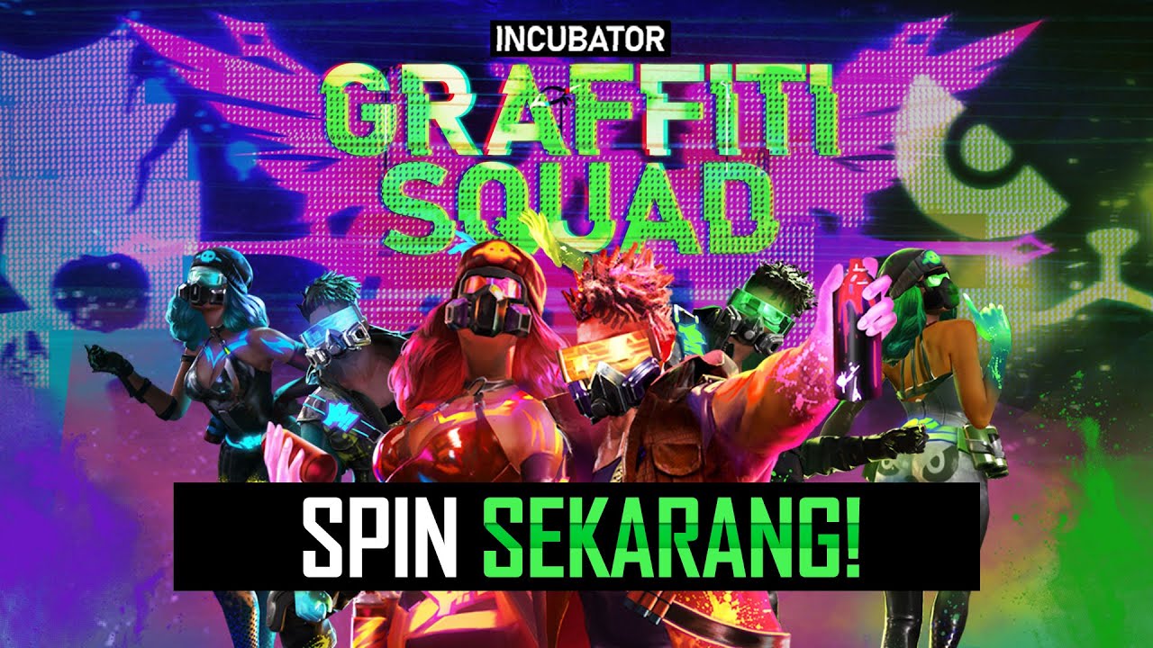 Spin di Incubator, Dapatkan Bundle Graffiti Squad! - YouTube