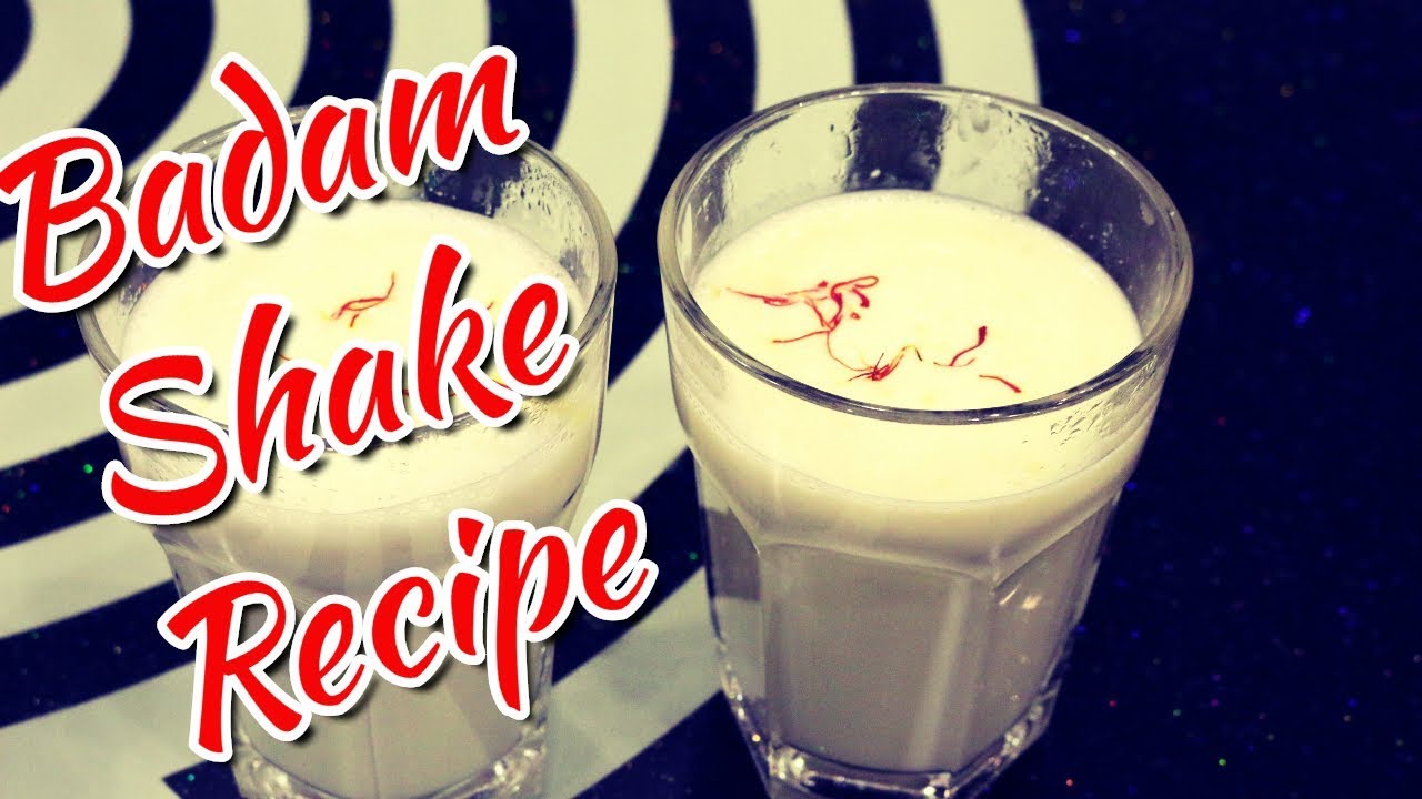 Badam Shake Recipe In Hindi | Badam Shake - YouTube