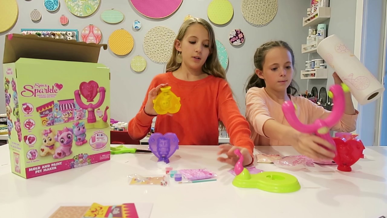 Spin & Sparkle Pet Maker - YouTube