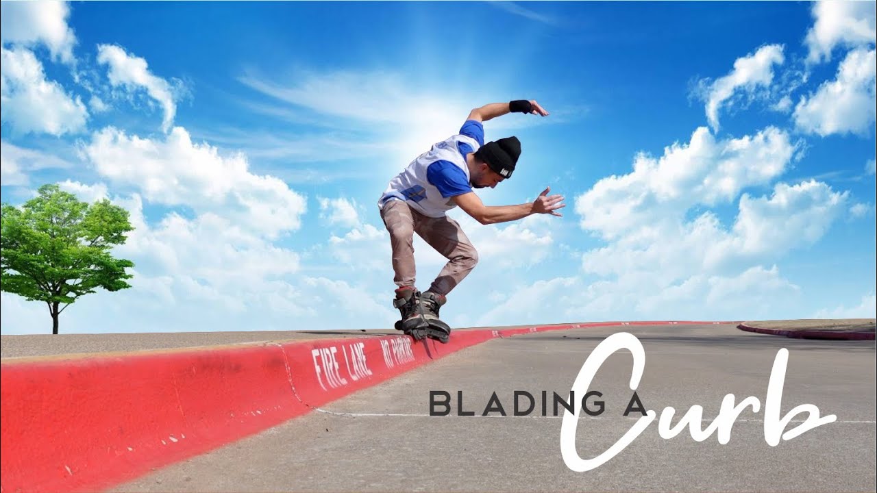 Blading A Curb Ep #1 (aggressive inline//ninja rollerblading) - YouTube
