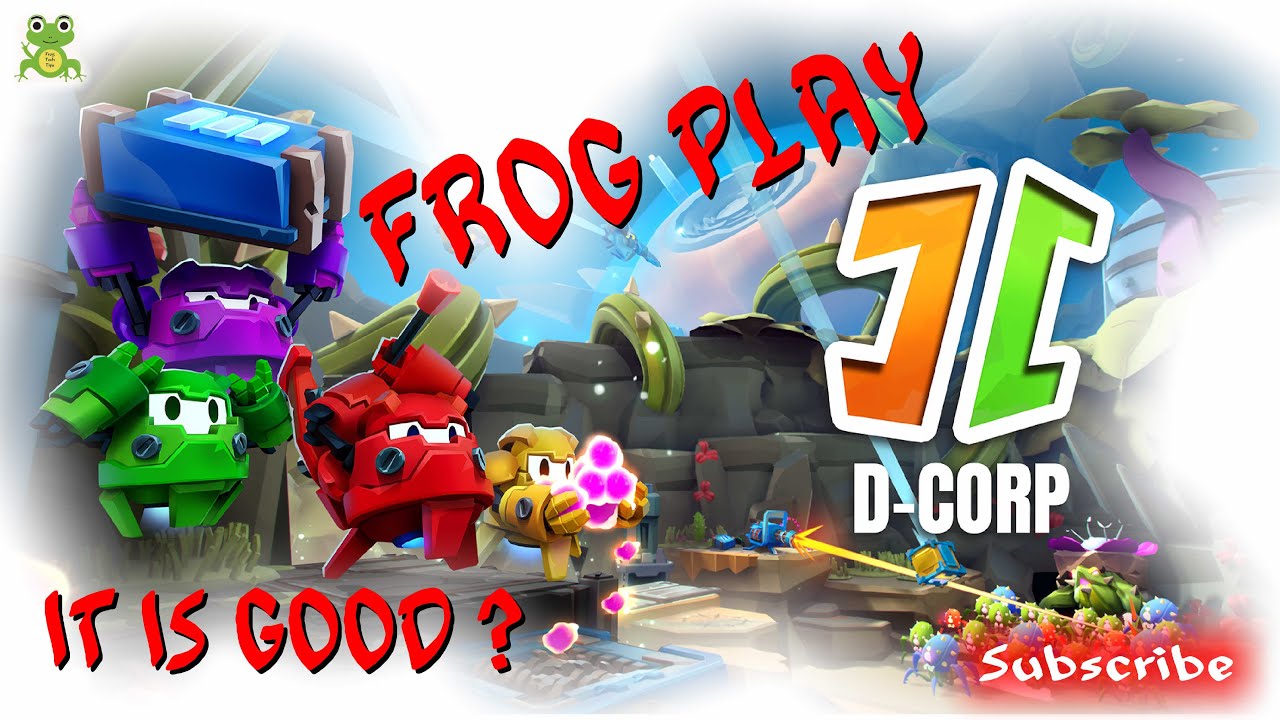 D-Corp : Early Access Review of co-op mix of a sci-fi shooter - YouTube