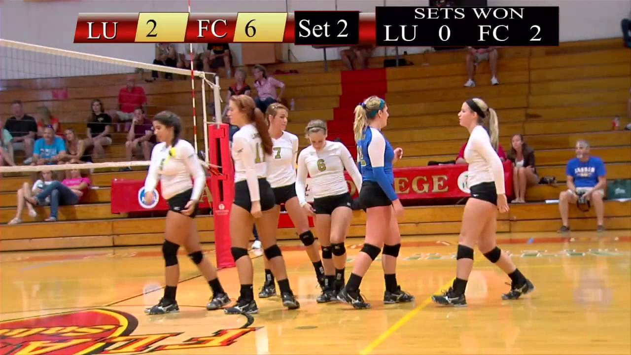 Flagler College vs Lander University Volleyball Part 2 - YouTube
