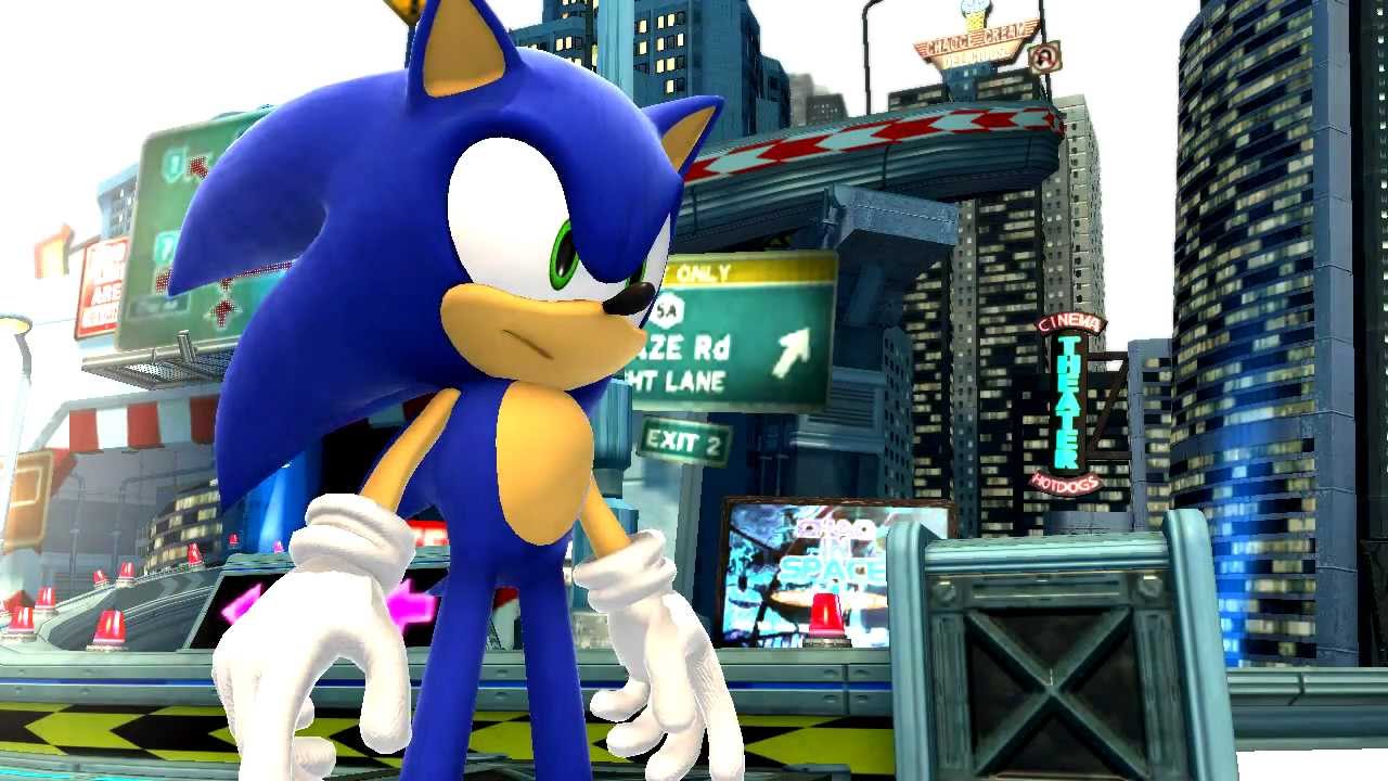 Sonic Generations Walkthrough Part 6 - Speed Highway - YouTube