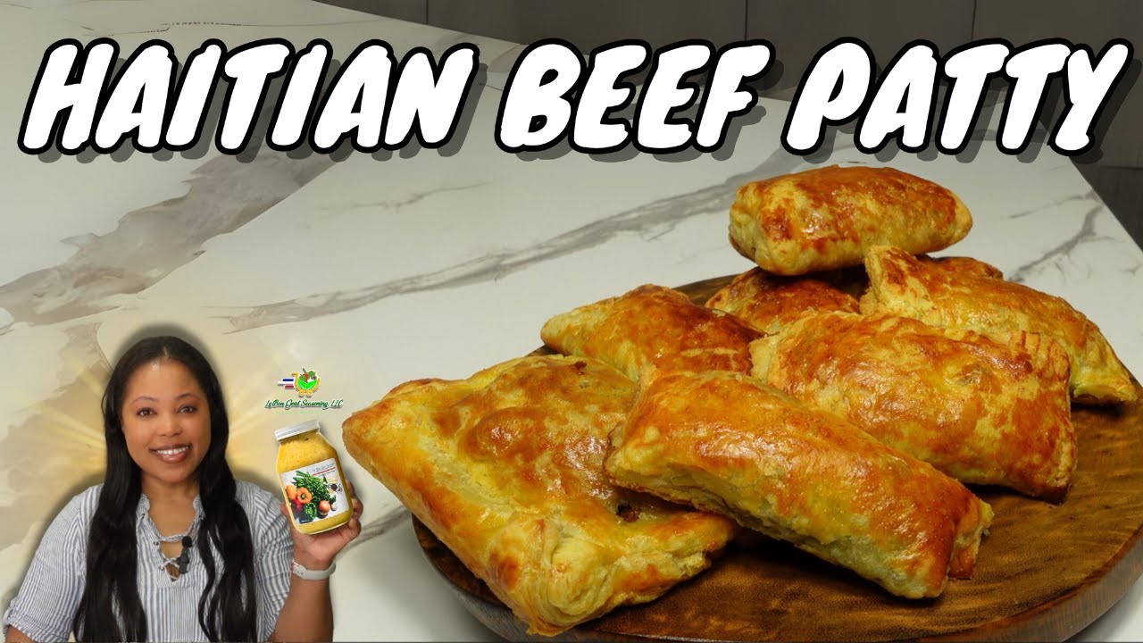 QUICK AND EASY 🇭🇹 HAITIAN BEEF PATTY RECIPE|🇭🇹 PUFF BEEF PASTRY ...