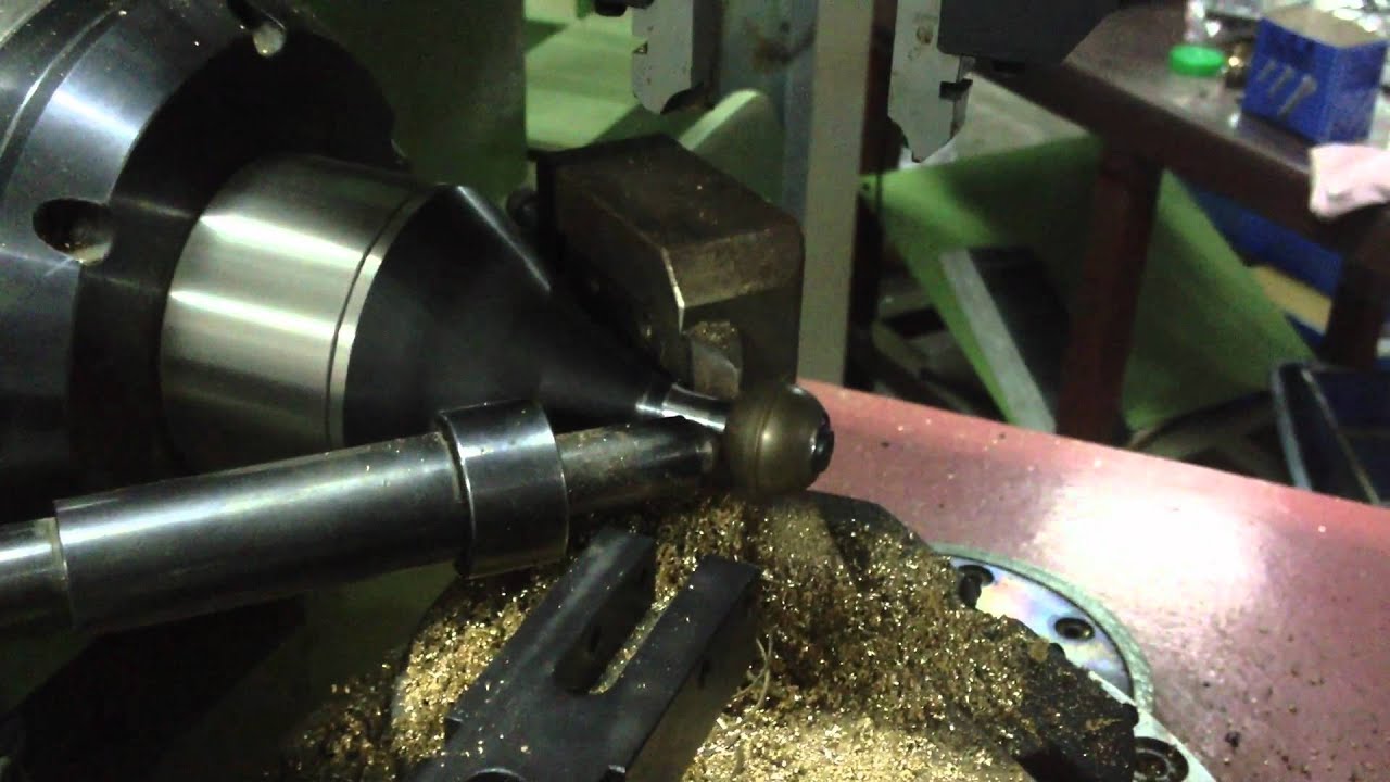 Ball Valve Fine turning machine - YouTube