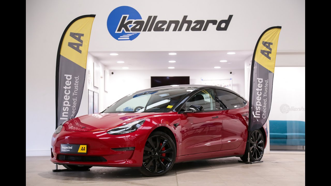 TESLA Model 3 0.0 PERFORMANCE AWD 4d 483 BHP AT KALLENHARD - YouTube