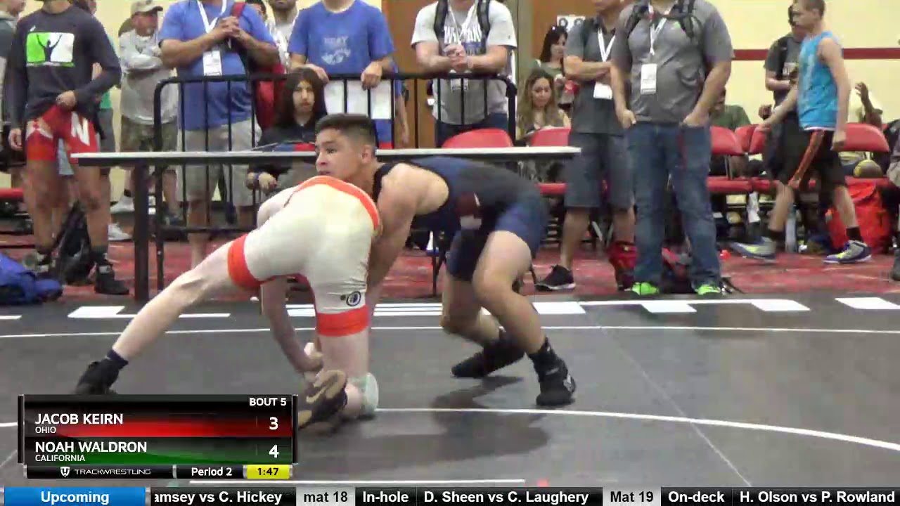 16U 113 Jacob Keirn Ohio Vs Noah Waldron California - YouTube