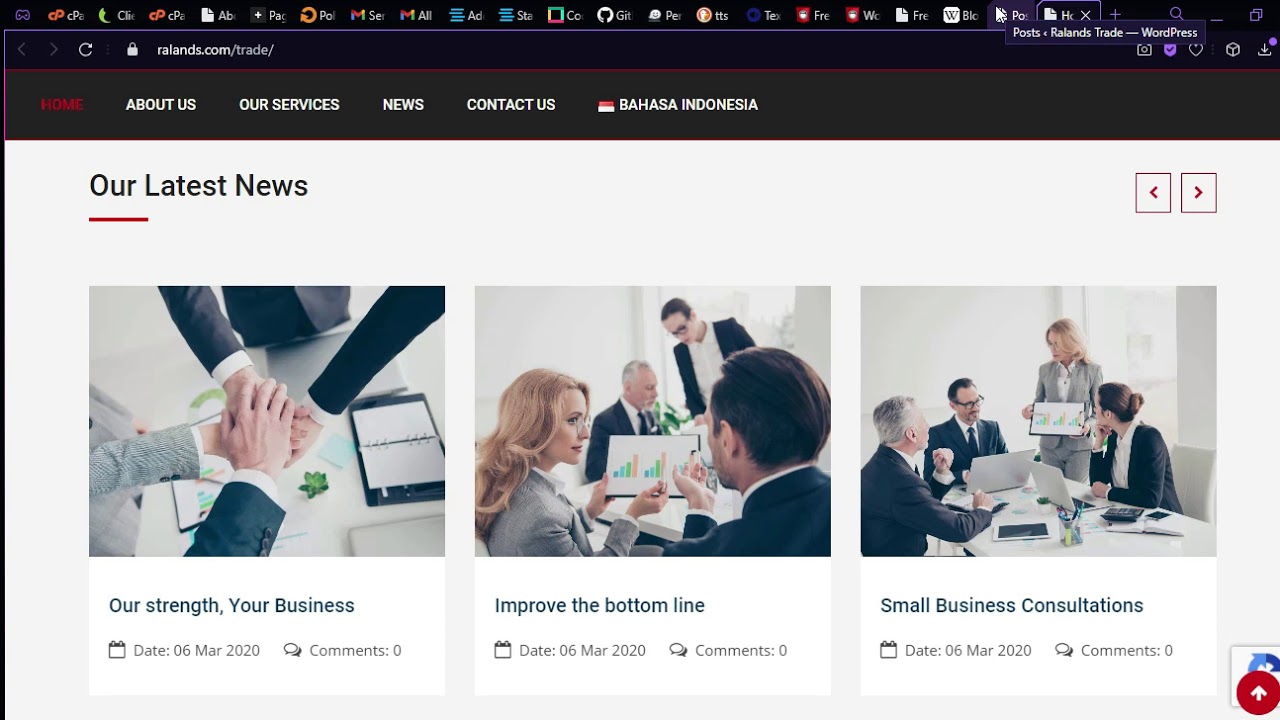 06. Editing News Section - YouTube