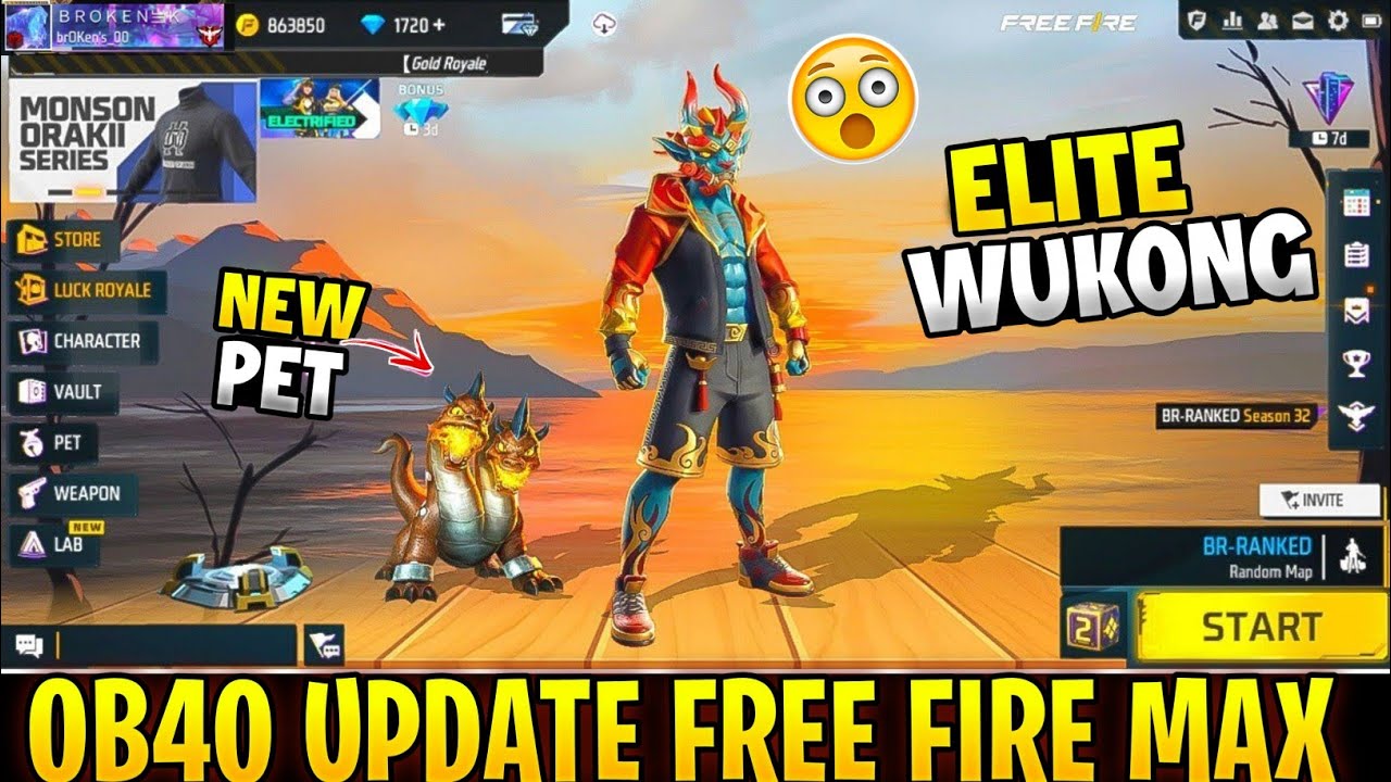 OB40 Update Old Free Fire Return | Free Fire New Update | OB40 Update ...