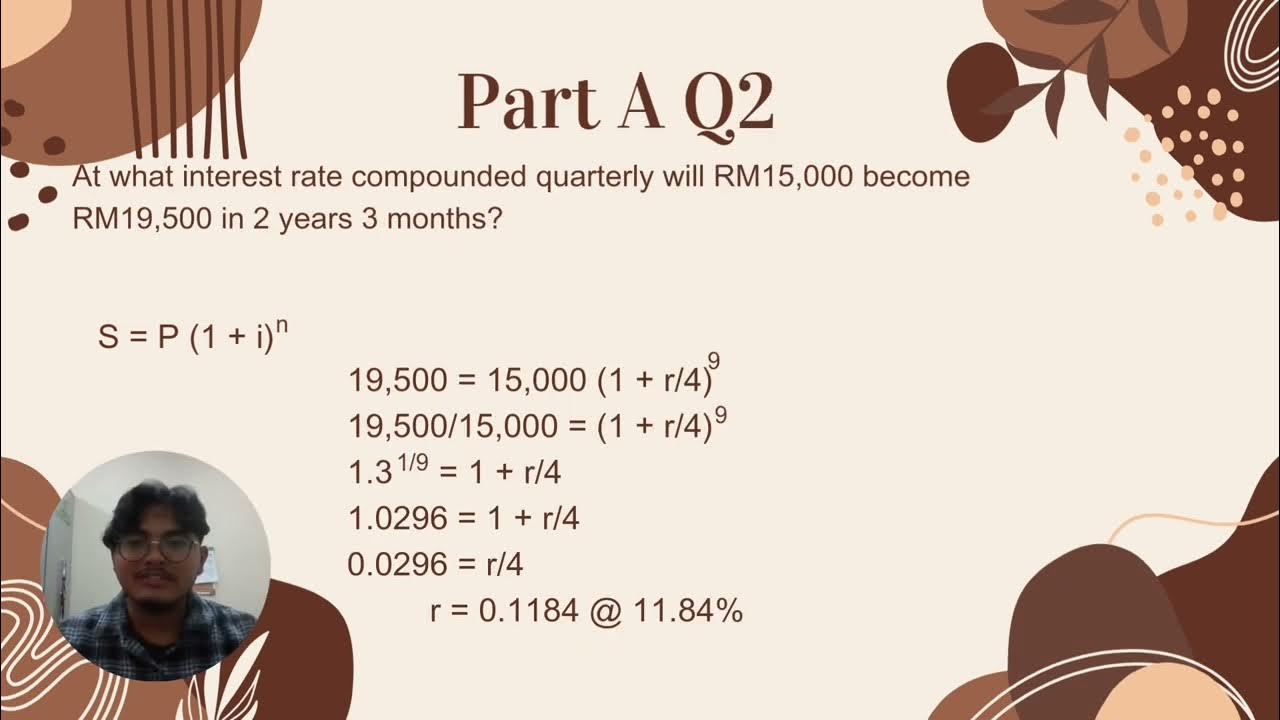 MAT112 GROUP ASSIGNMENT | COMPOUND INTEREST & ANNUITY - YouTube