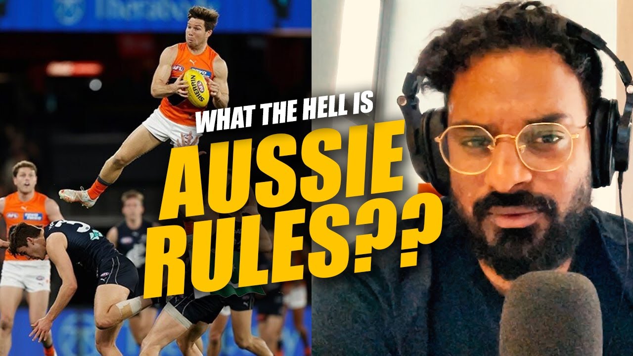What is Australian Football? South African sports fan learns about Aussie Rules - YouTube