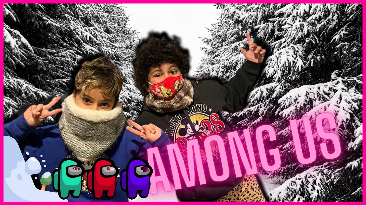 Among Us in the Snow! - YouTube