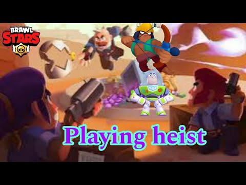 I played heist in brawl stars - YouTube