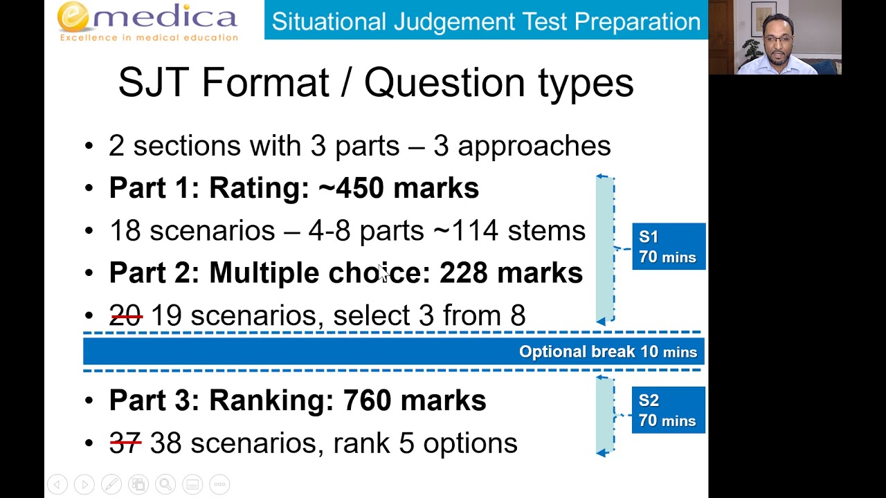 Foundation SJT 2022 Update - Key Changes to Format / Question Numbers ...