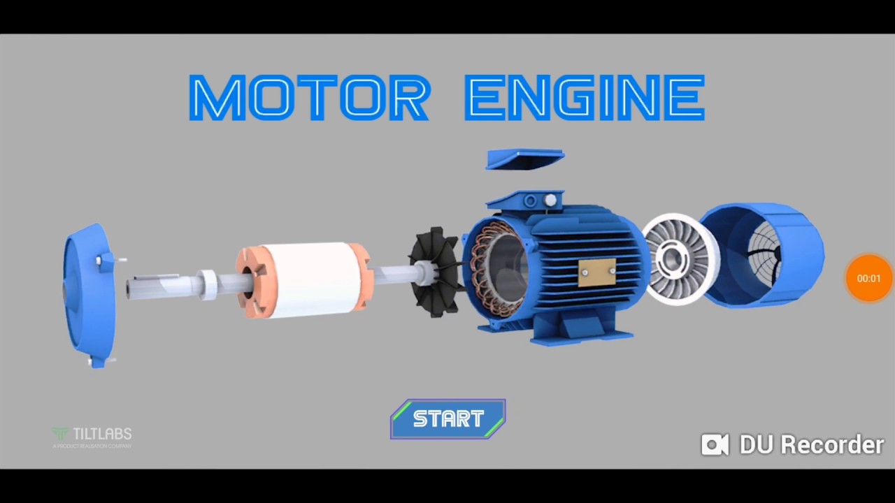 Electric Motor | AR | Tiltlabs - YouTube