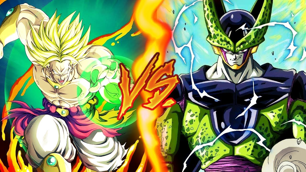 BROLY VS CELL - QUEM GANHA ? - YouTube