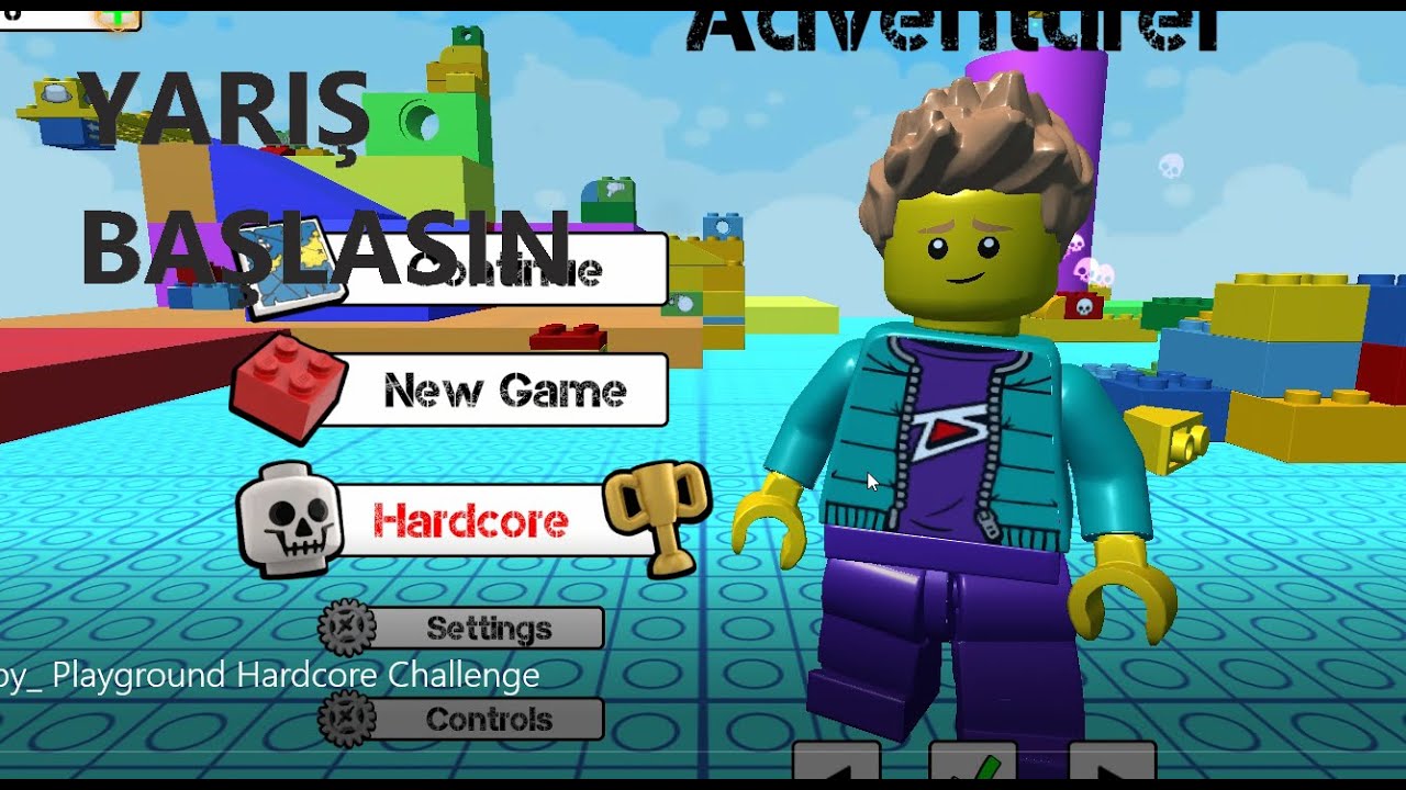 LEGObby Playground Hardcore Challenge parkur lego - YouTube